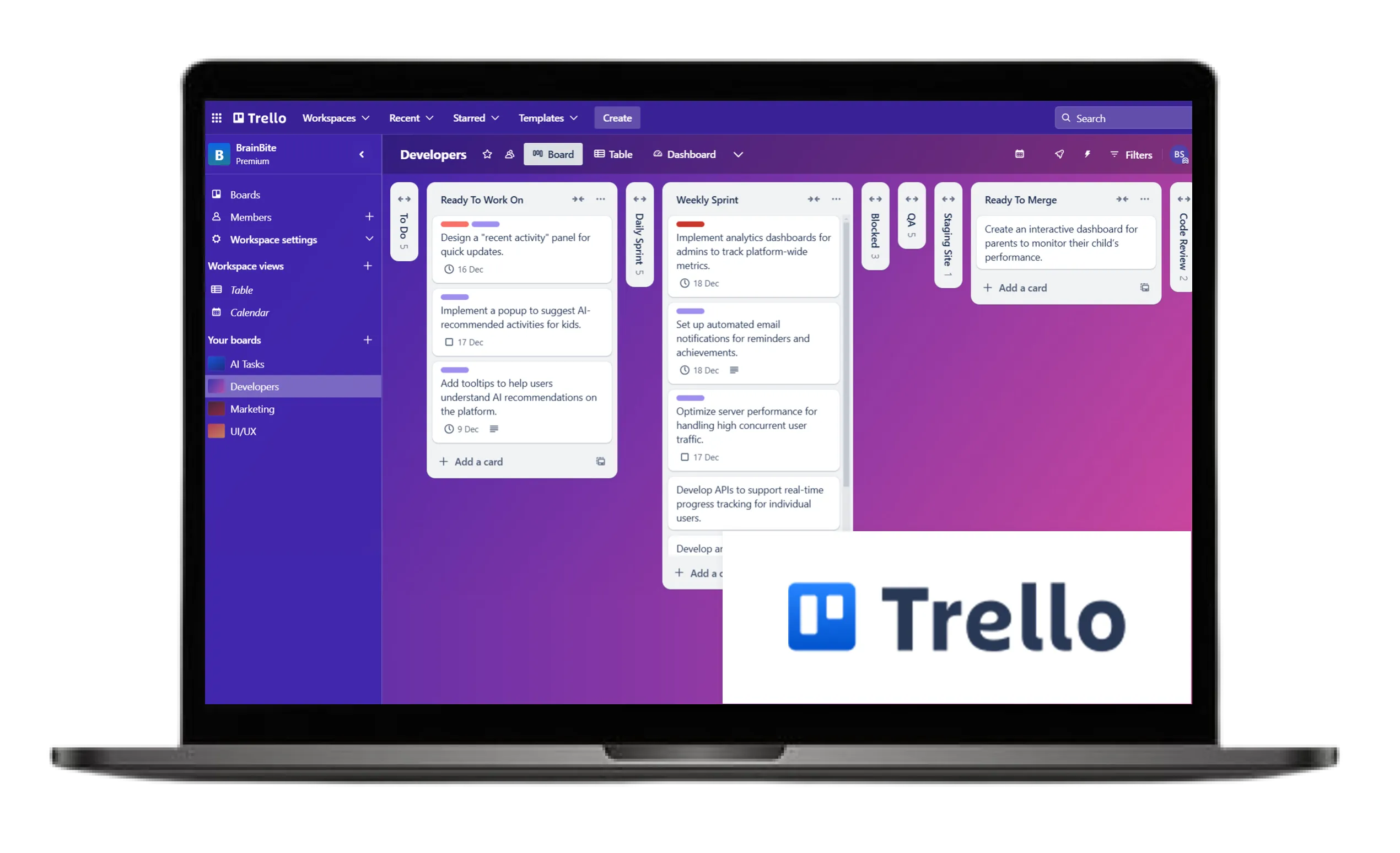 Project Management Solutions for BrainBite | Improved Workflow